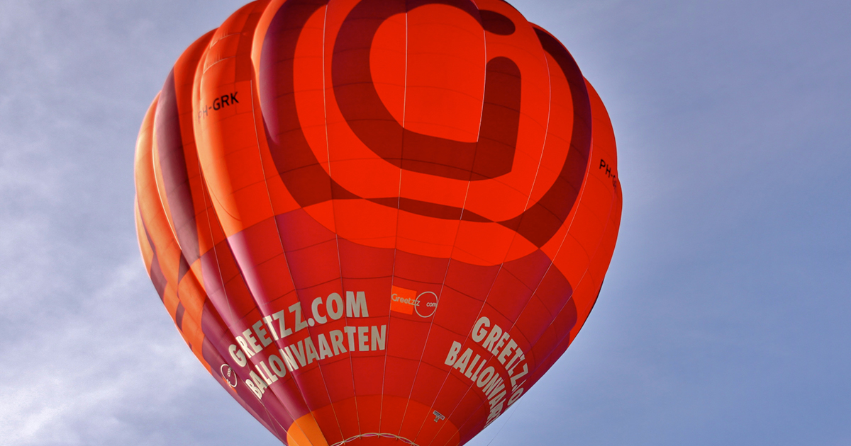 Ballonvaart vanuit Breda met GreetZZ Ballonvaarten