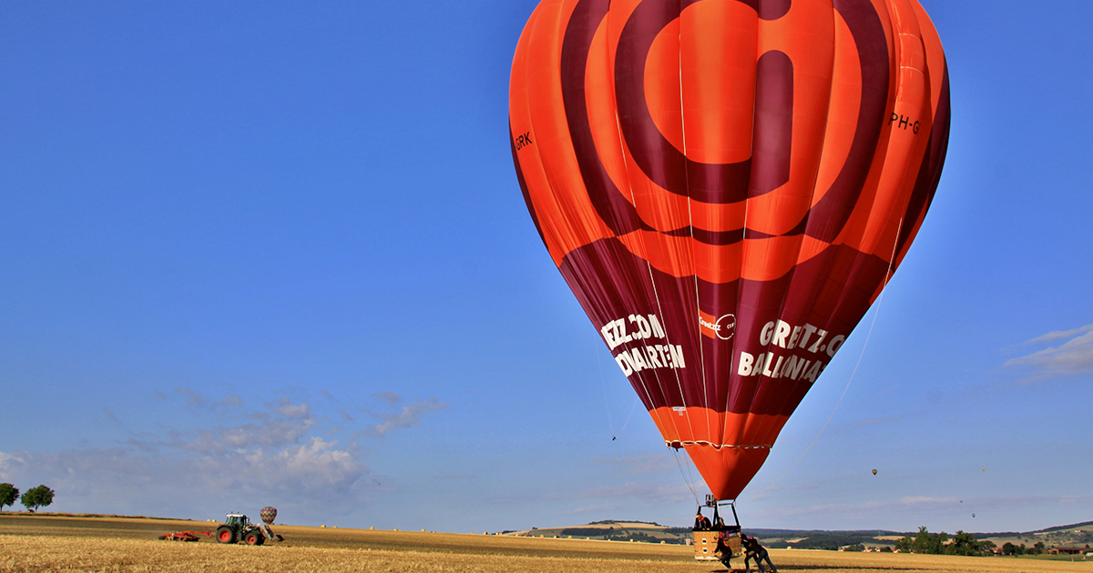 Ballonvaren over Breda, hét uitje in Brabant! | GreetZZ Ballonvaarten